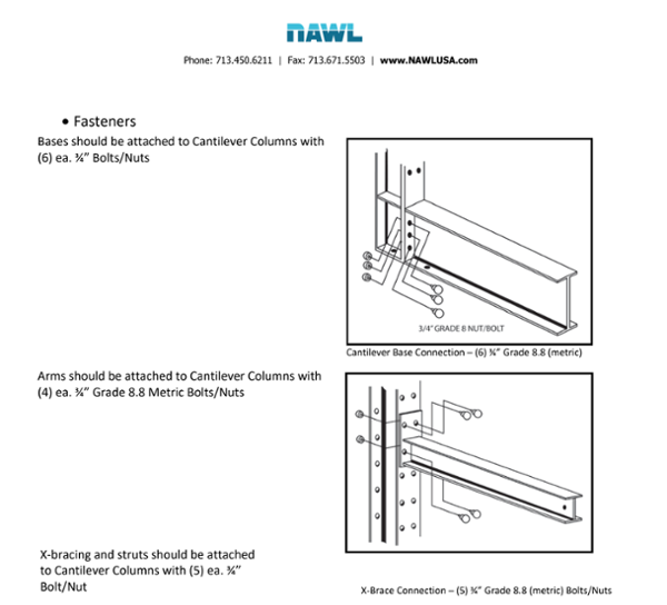 Wholesale Cantilever Rack Supplier | NAWL USA, TX